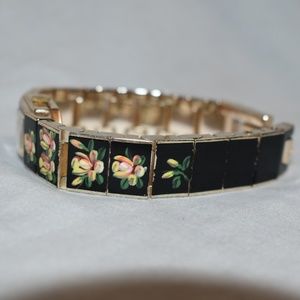 Rivo | Accessories | Vtg Rivo 7 Jewels Alum Hand Painted Floral Watch ...